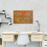 Latha Design - Traditional Kerala Mural floral painting Painting by ...