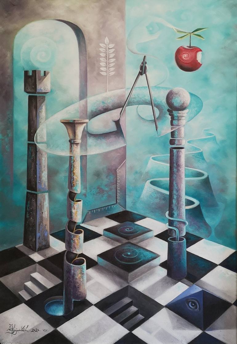 Truth Guardians Painting by Jean Orafo | Saatchi Art
