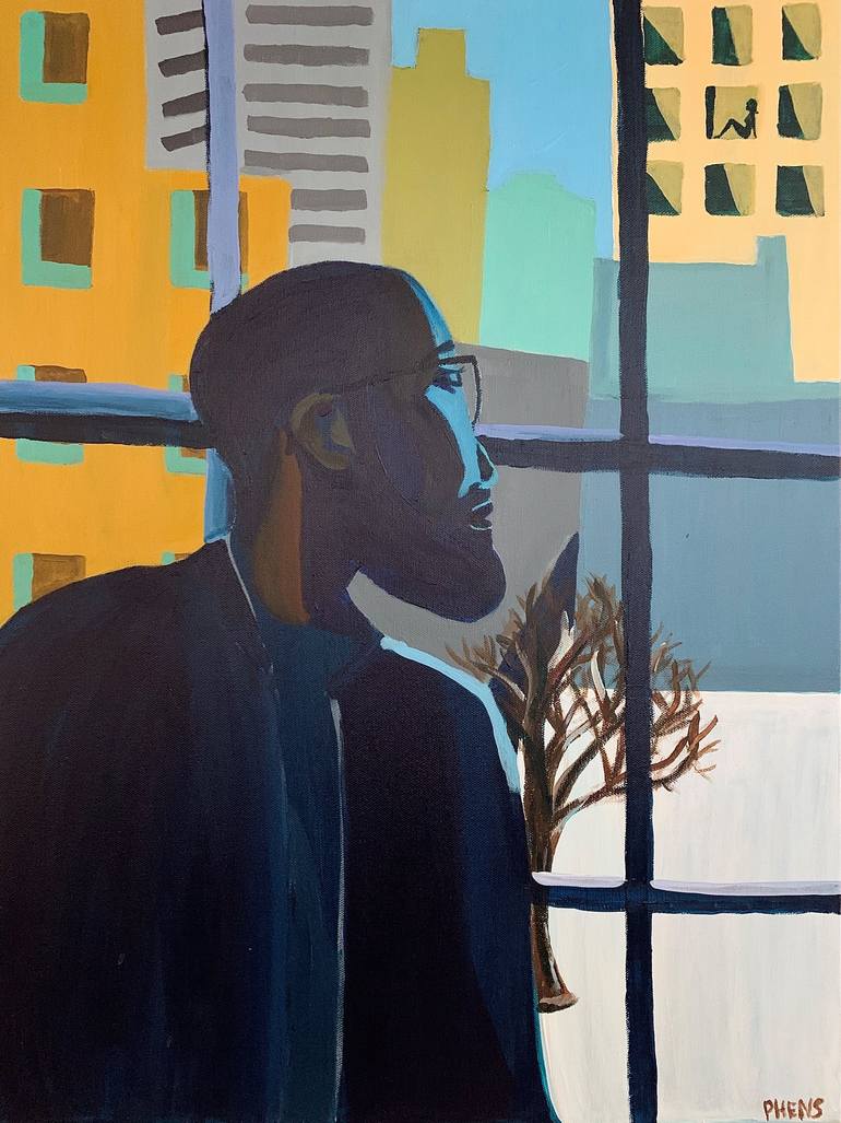 Distanced Painting by Roshane Stephenson | Saatchi Art