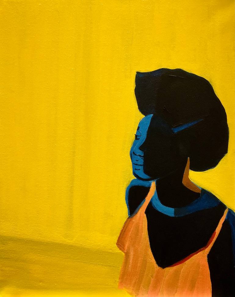 When The Sun Walks in The Room Painting by Roshane Stephenson | Saatchi Art