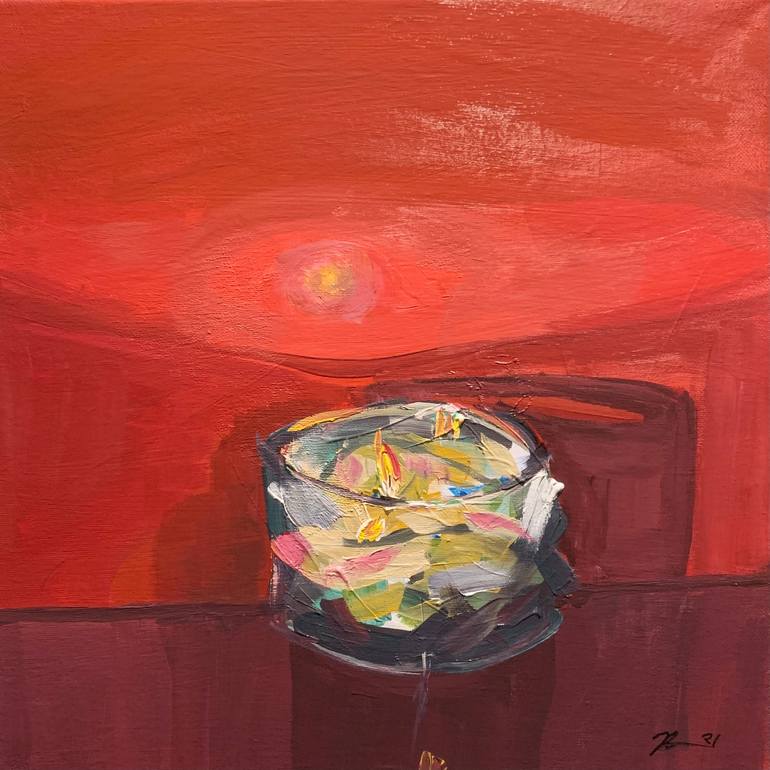 The Candle Painting by Roshane Stephenson | Saatchi Art