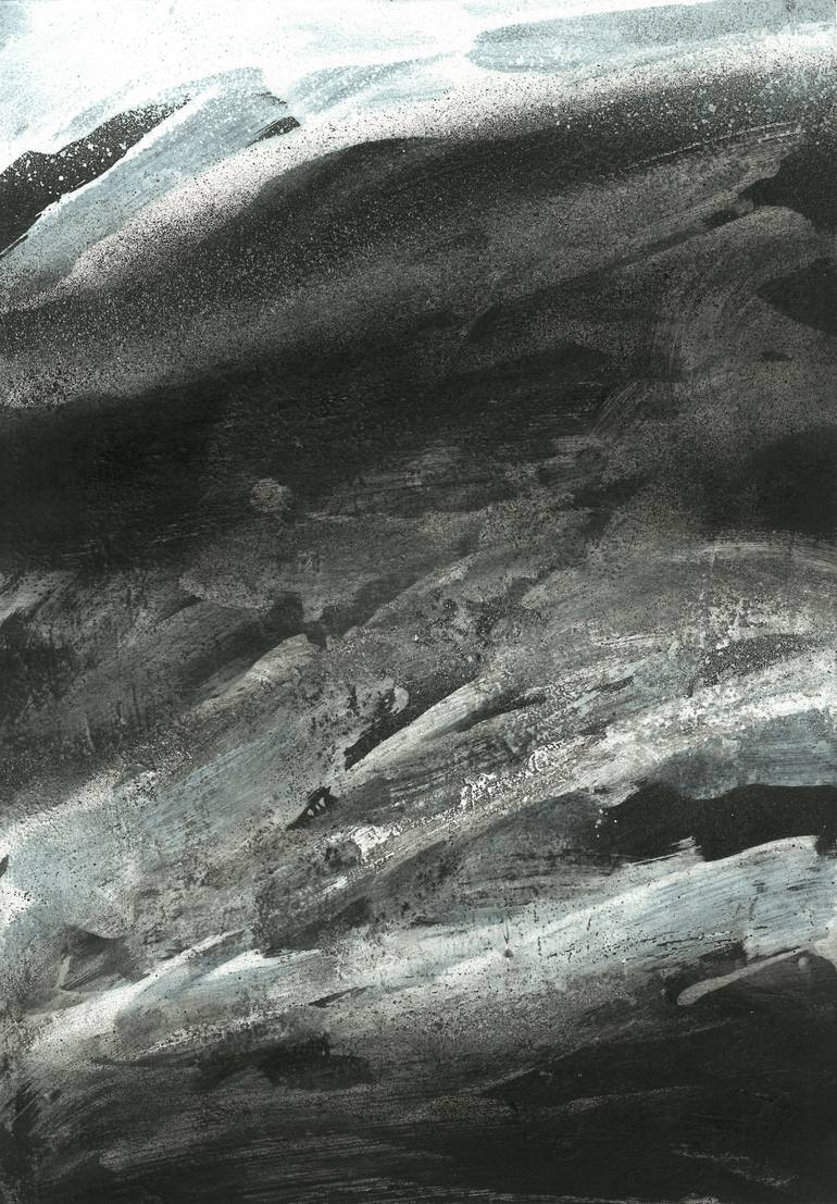 Dance of light and darkness. Mortido and libido. Art No. 5 Painting by Snezhana Denis | Saatchi Art