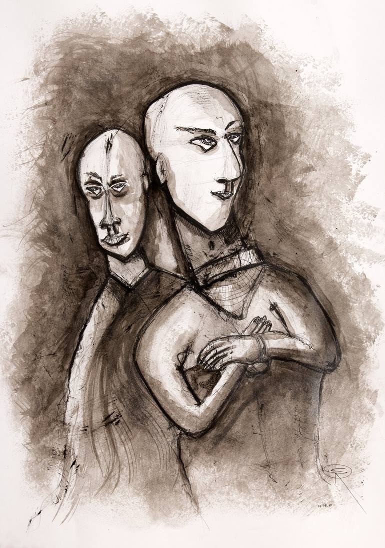 Uncertainty Drawing by Stephen Rasmussen | Saatchi Art