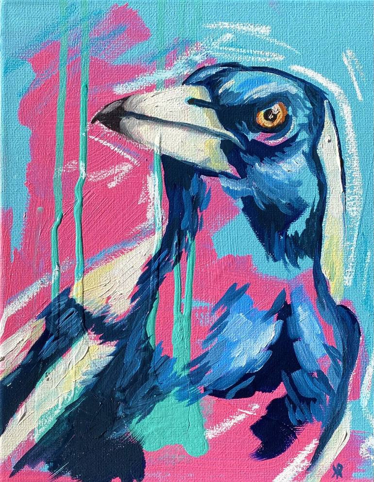 Maggie Painting by Kate Revill | Saatchi Art