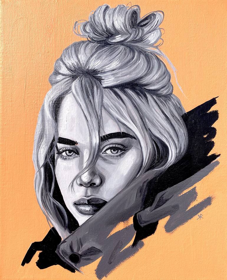 Billie Painting by Kate Revill | Saatchi Art