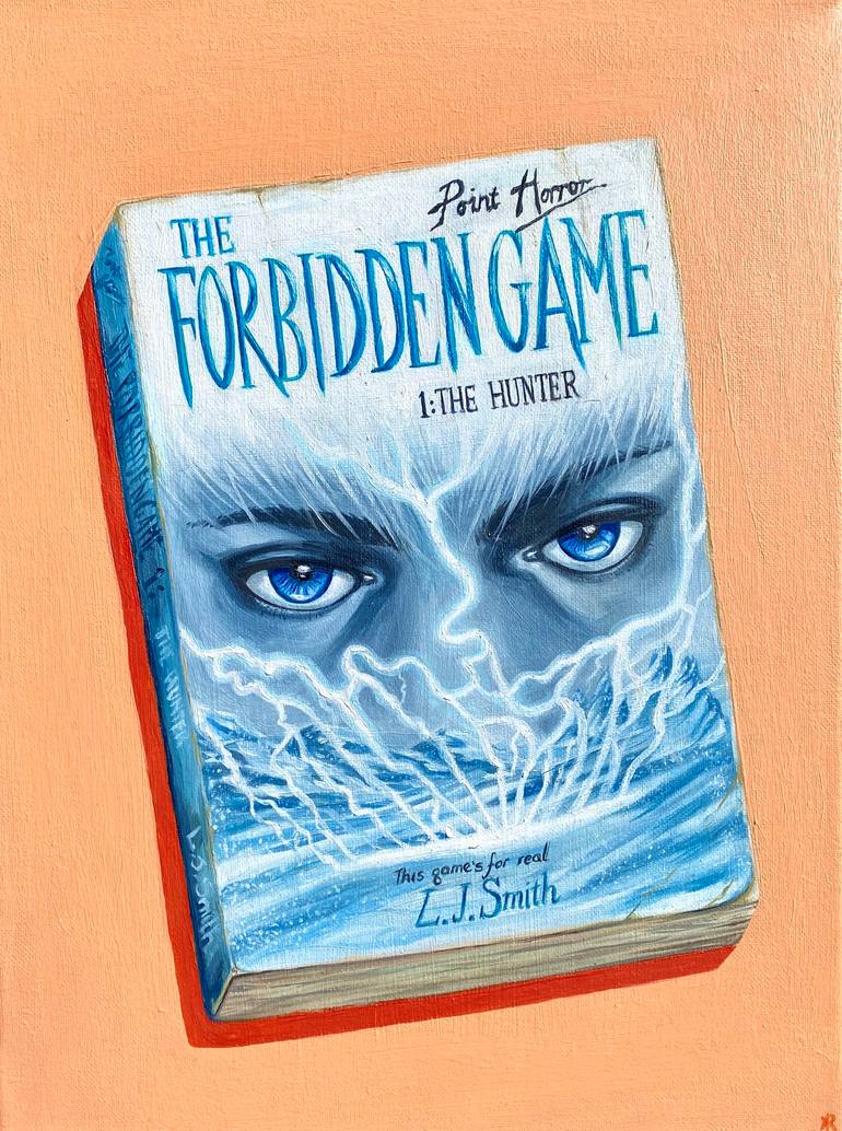 Point Horror Nostalgia Painting by Kate Revill | Saatchi Art