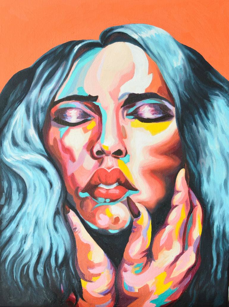 Good As Hell Painting by Kate Revill | Saatchi Art