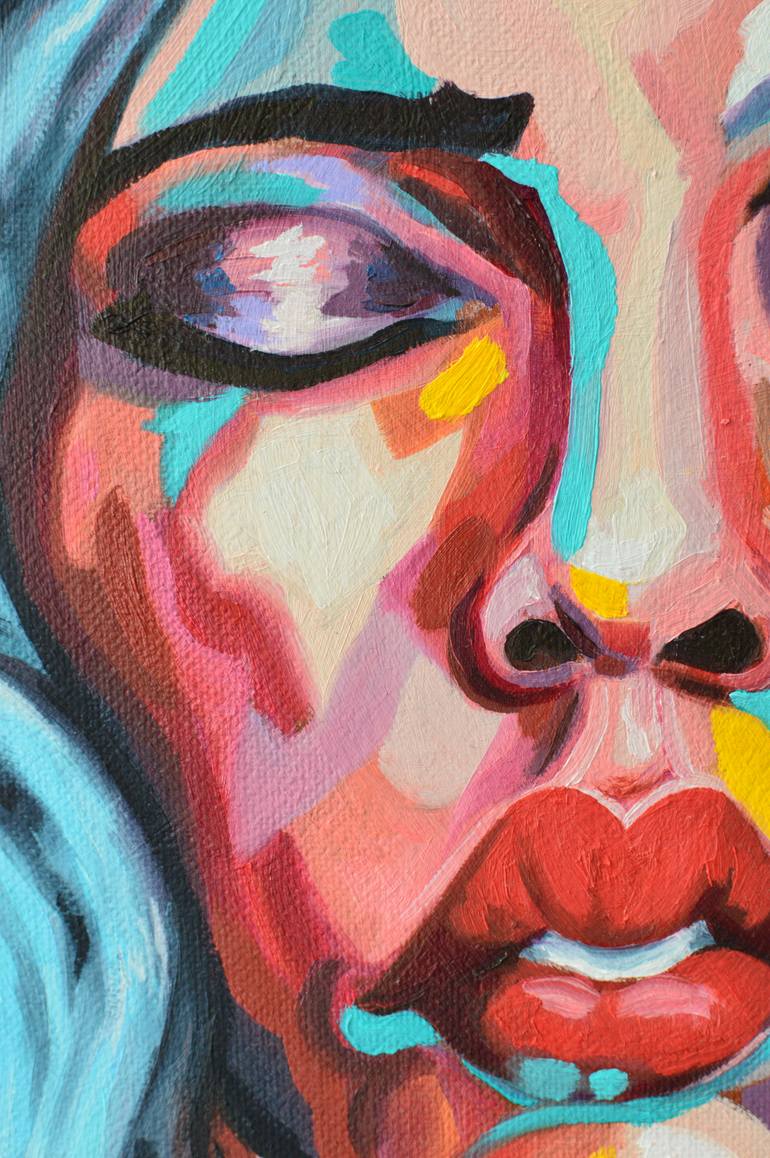 Good As Hell Painting by Kate Revill | Saatchi Art