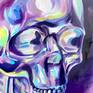 Crystal Skull Study #1 Painting by Kate Revill | Saatchi Art