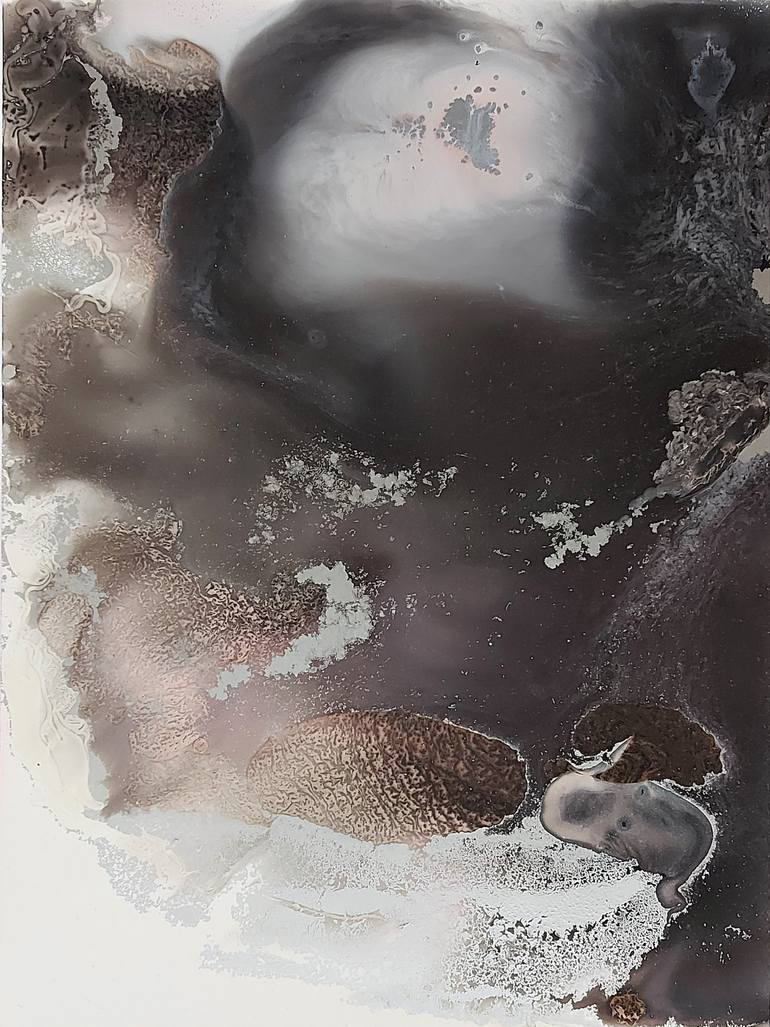 Thoughts Painting by Elena Lenskaya-Segal | Saatchi Art