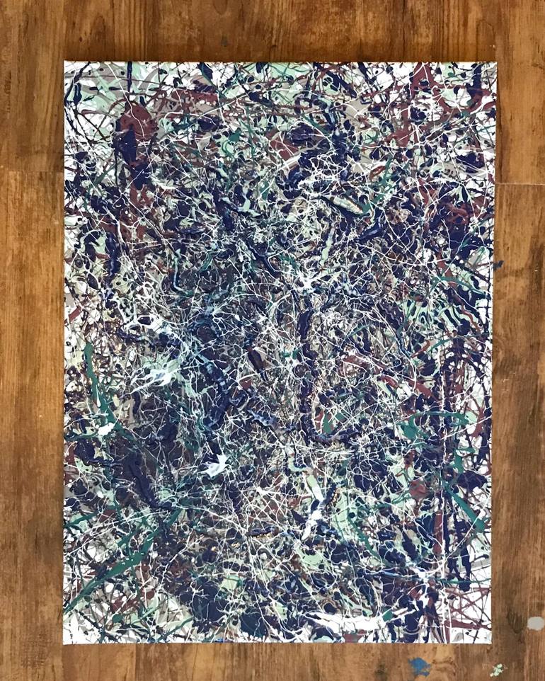 Number 6 Painting by Tom Foreman | Saatchi Art