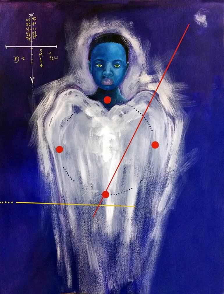 Kalami from the DRC Painting by Arturo Lindsay | Saatchi Art