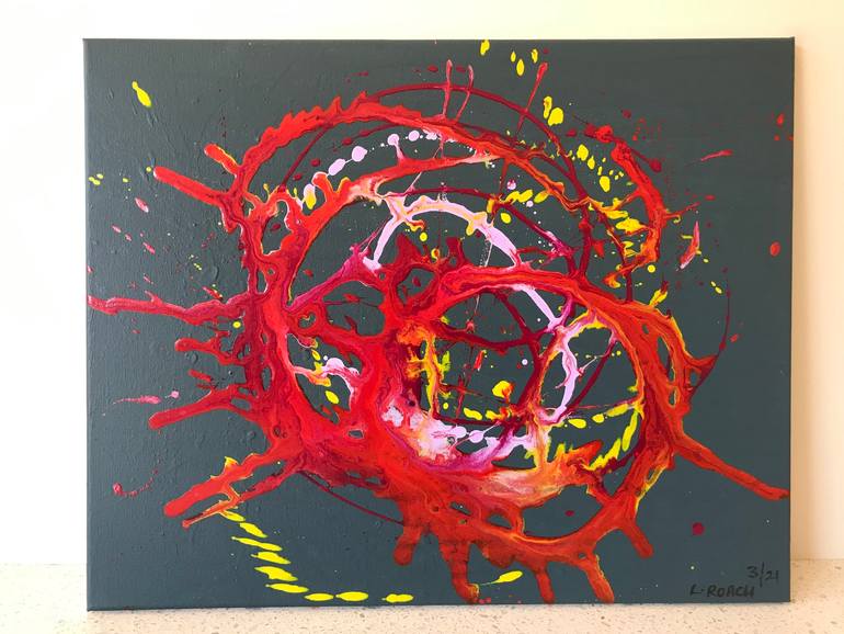 The Fire Painting by Lisa Roach | Saatchi Art