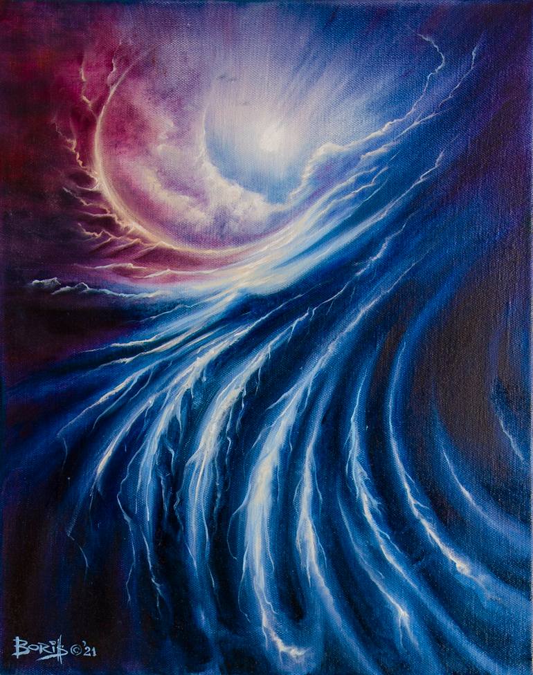 Vortex Painting by Boris Sizov | Saatchi Art