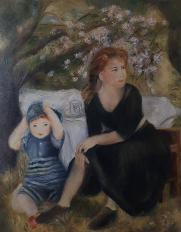 Family Painting by Ranka Novakovic | Saatchi Art
