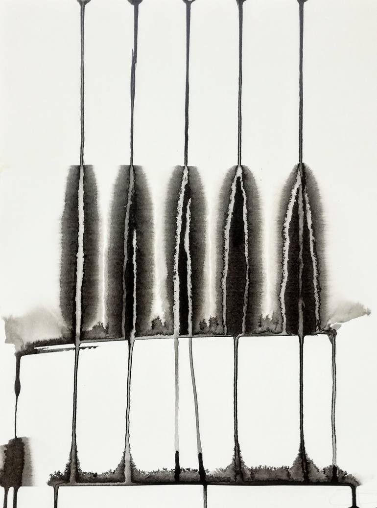 Life paths 14 Drawing by Barbara Cousin | Saatchi Art