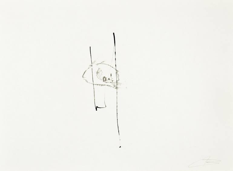 Eyes closed 4 Drawing by Barbara Cousin | Saatchi Art