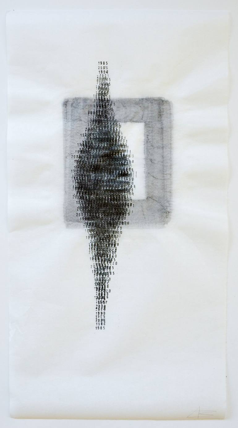 And time goes by 9 Drawing by Barbara Cousin | Saatchi Art