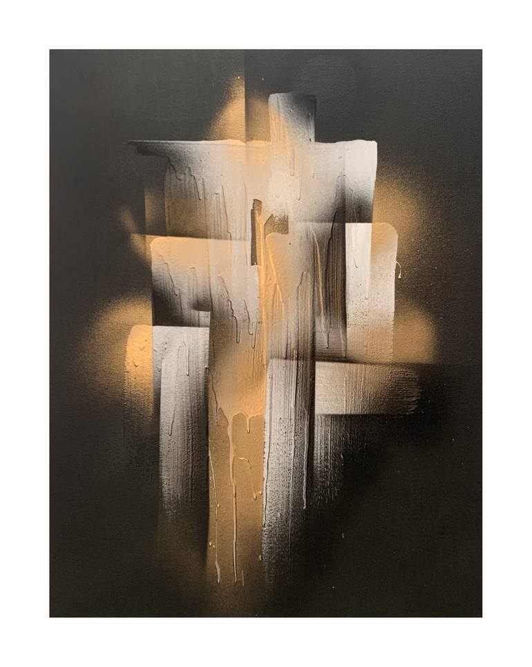 Destructure 1.5. Painting by Manuel Salgado | Saatchi Art