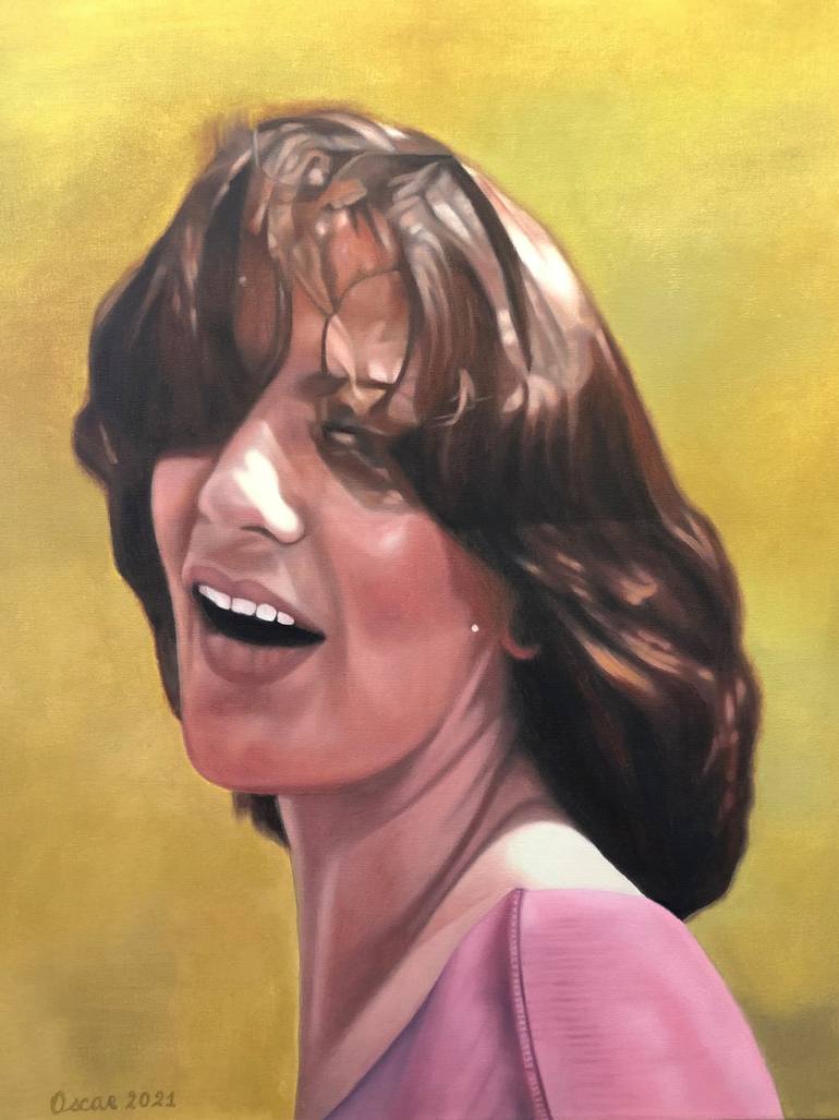 MOCHI Painting by Oscar Isaza | Saatchi Art