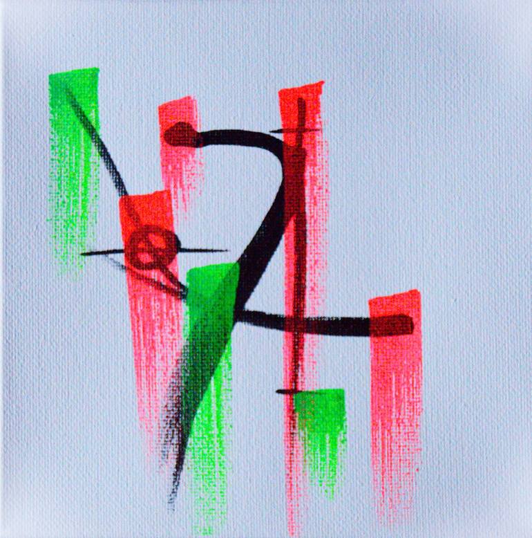 Signature Series - Soft Touch Painting by Dinal Patel | Saatchi Art