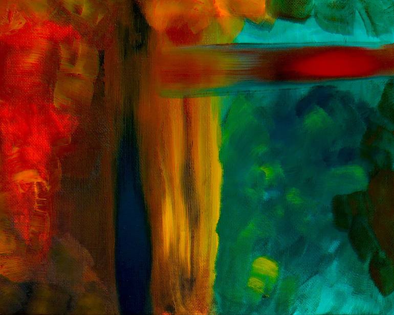 Gardens of Jupiter 1 Painting by Corina Amarioarei | Saatchi Art