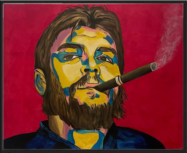 Che Guevara Drawing by Mariam AlQattan | Saatchi Art