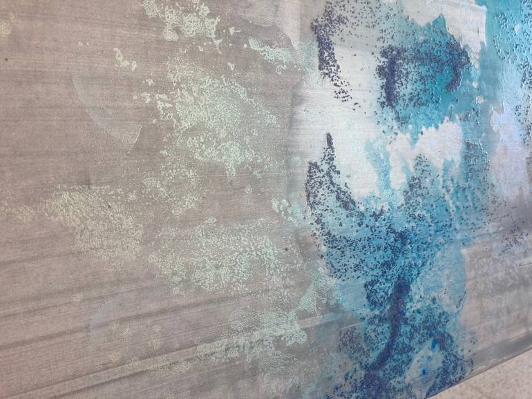 painting with metallic, interference, aswell as UV pigments Painting by ...