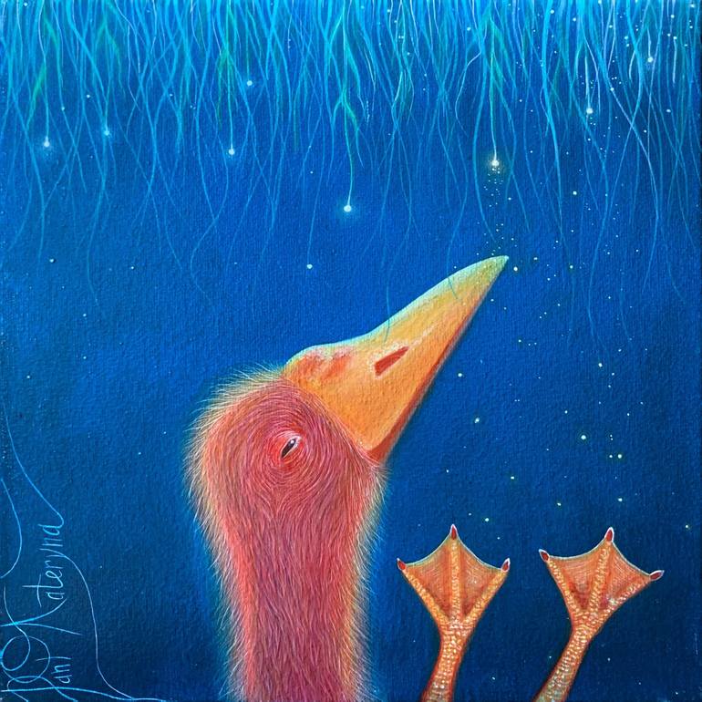 Mistrust Painting by Pani Kateryna | Saatchi Art