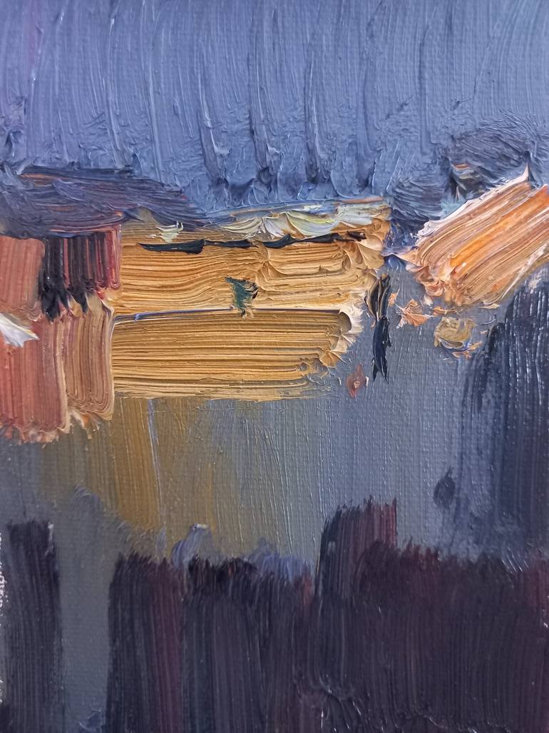 Night shadow Painting by Dilshod Khudayorov | Saatchi Art