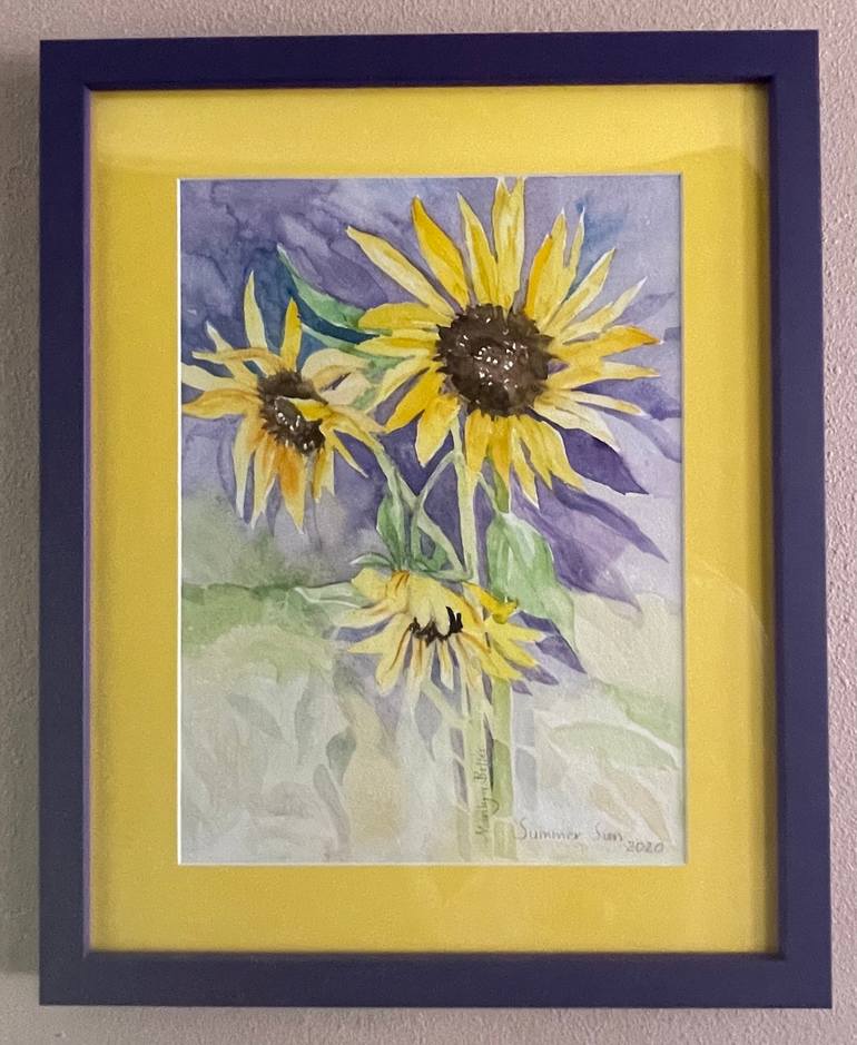 Summer Sun Painting by Marilyn Bolles | Saatchi Art