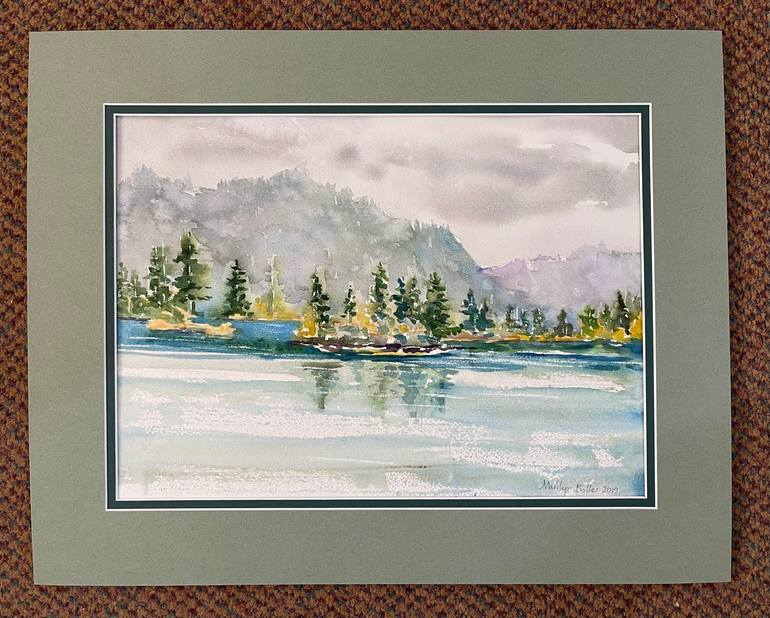 River Scene Painting by Marilyn Bolles | Saatchi Art