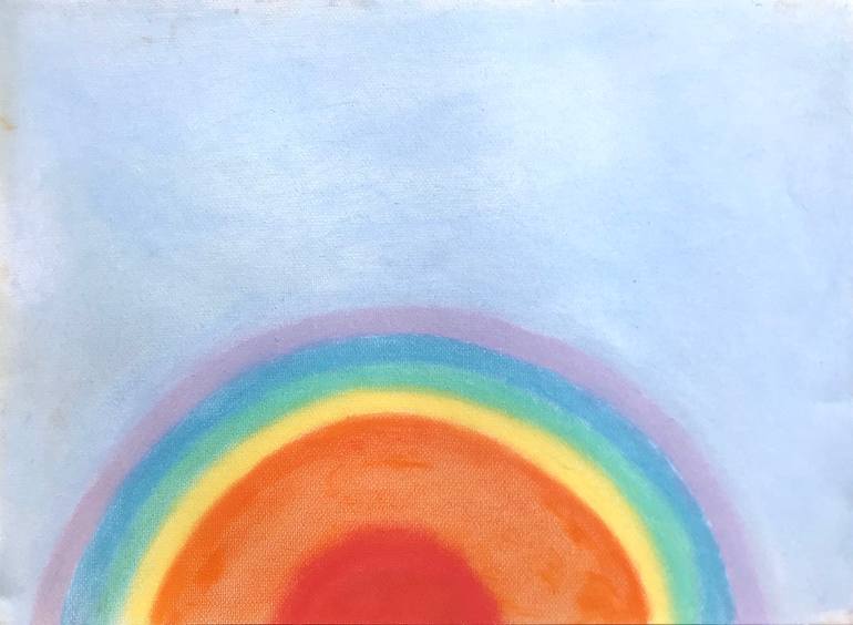 Rainbow light 07 Painting by Marta Plasencia López | Saatchi Art