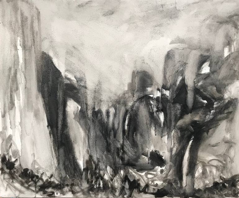 Valley Shadows Painting by Jerry DeCamp | Saatchi Art