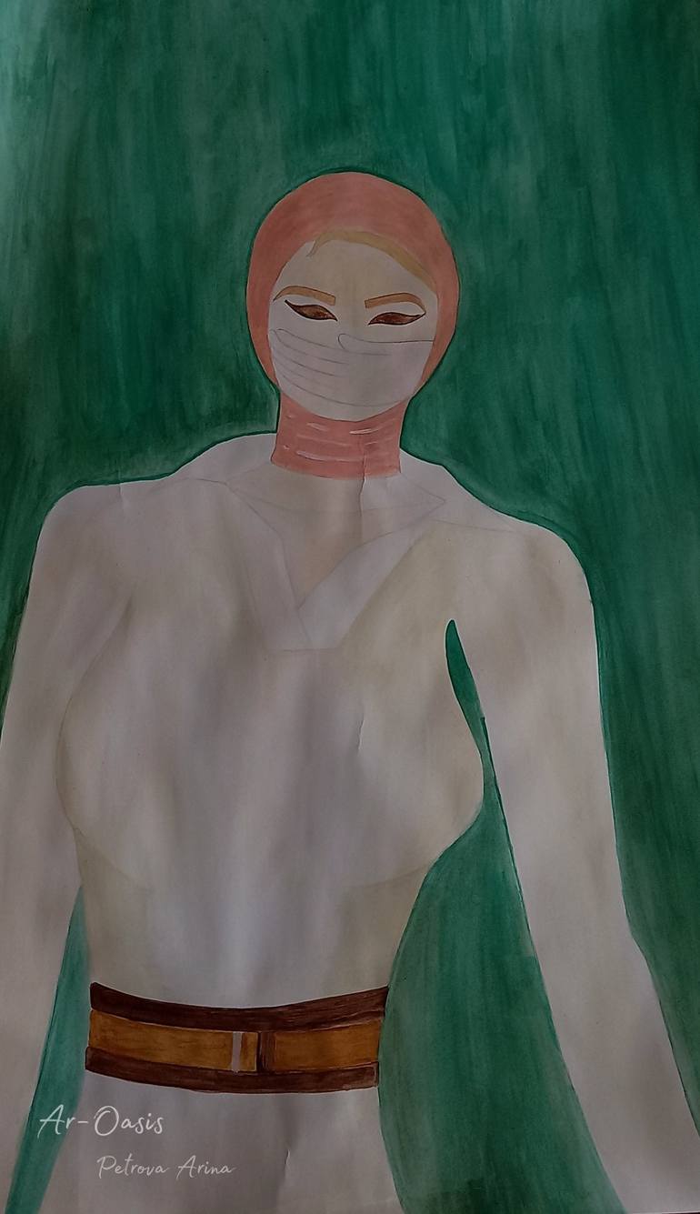 Let the lady speak Painting by Arina Petrova | Saatchi Art