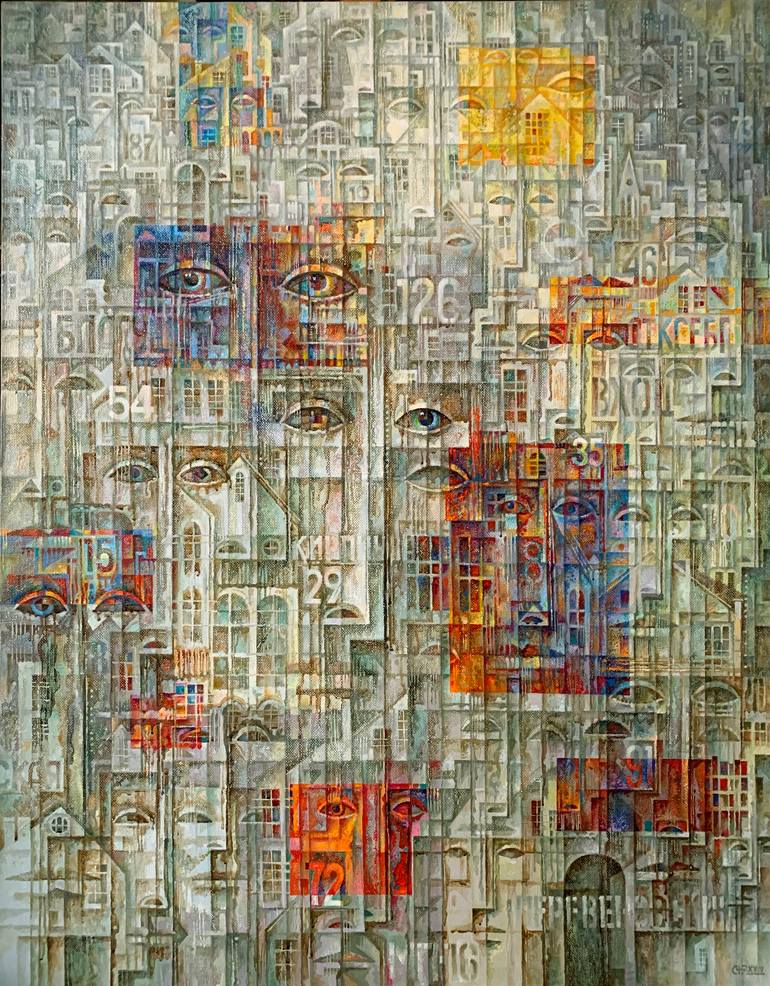 No. 1000. Interference Painting by Sergey Chesnokovladyzhenski ...