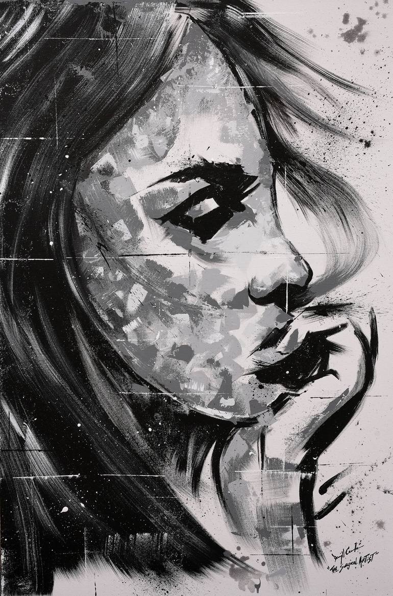 Introvert Painting by Daryll Cumbie | Saatchi Art