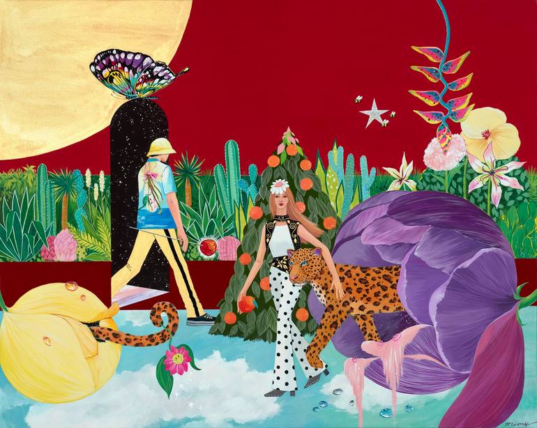 Encounter Painting by Heejeong Moon | Saatchi Art