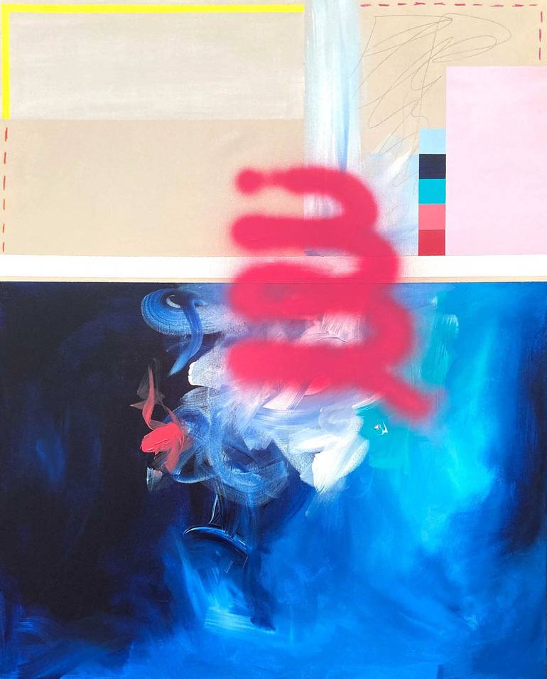 Acute Painting by Elizabeth Rennie | Saatchi Art