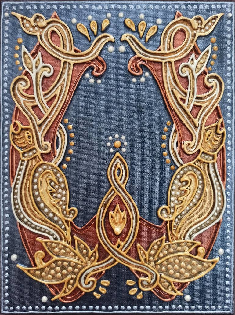 Collection Bestiary. English alphabet 1 - W. Painting by Anastasia ...