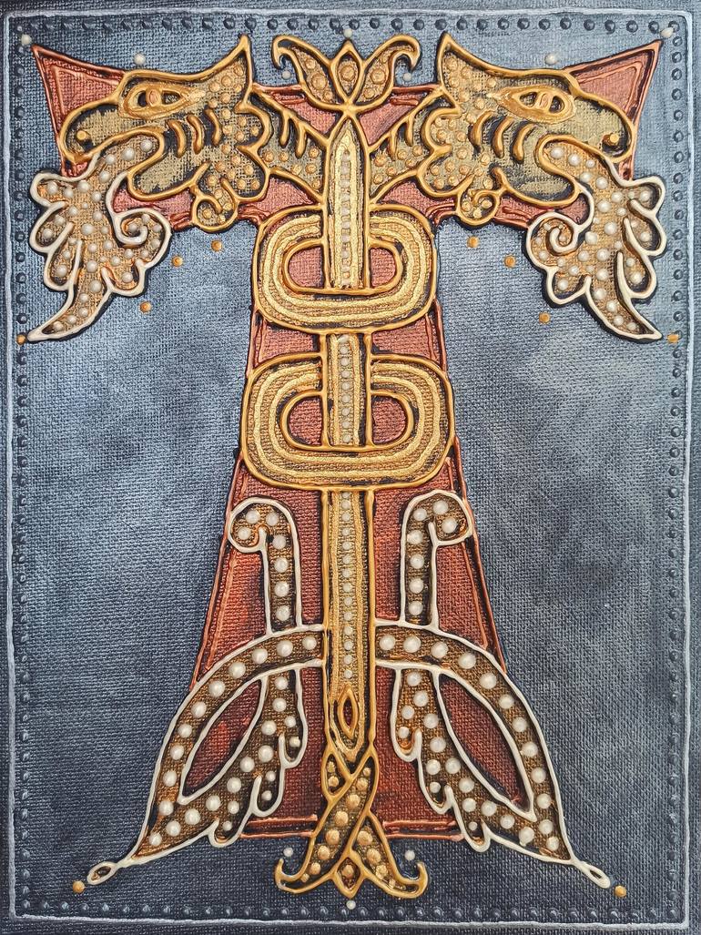 Collection Bestiary. English alphabet 1 - T. Painting by Anastasia ...