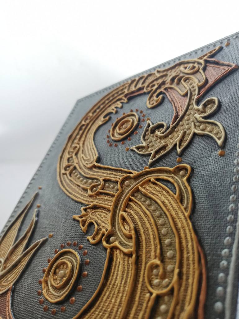 Collection Bestiary. English alphabet 1 - S. Painting Painting by ...