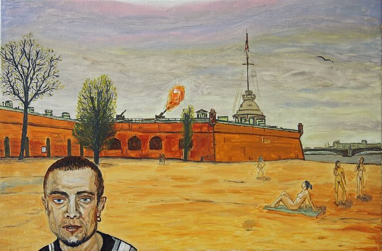 Полдень Painting by Andrei Andreev | Saatchi Art