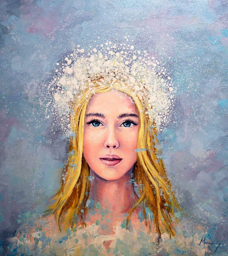 The bride Painting by Ioan Muresan | Saatchi Art