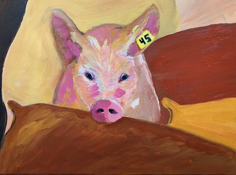 Overcrowding Painting by William Reed | Saatchi Art