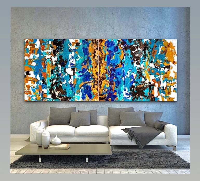 The Amalfi Coast Painting by Hope Zarro | Saatchi Art