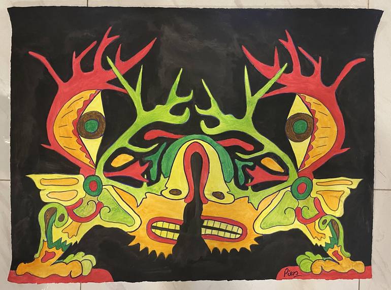 Disintegration Painting by Piers Midwinter | Saatchi Art