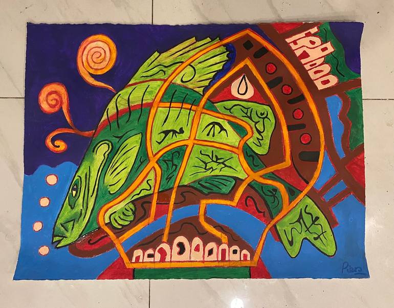 Secular justice Painting by Piers Midwinter | Saatchi Art