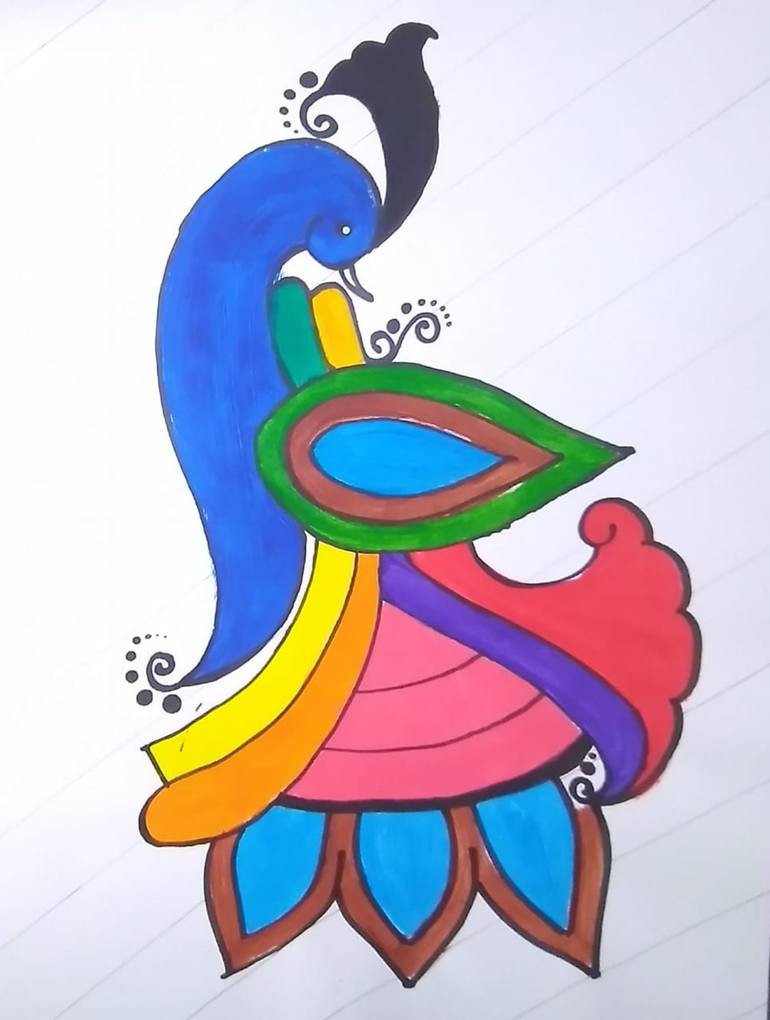 Fusion Arts Painting by Aarti Jain | Saatchi Art