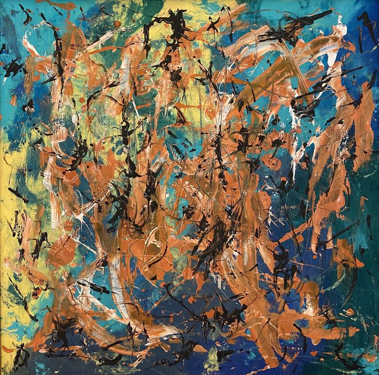 The Bohemian Shuffle Painting by Steve Behmke | Saatchi Art